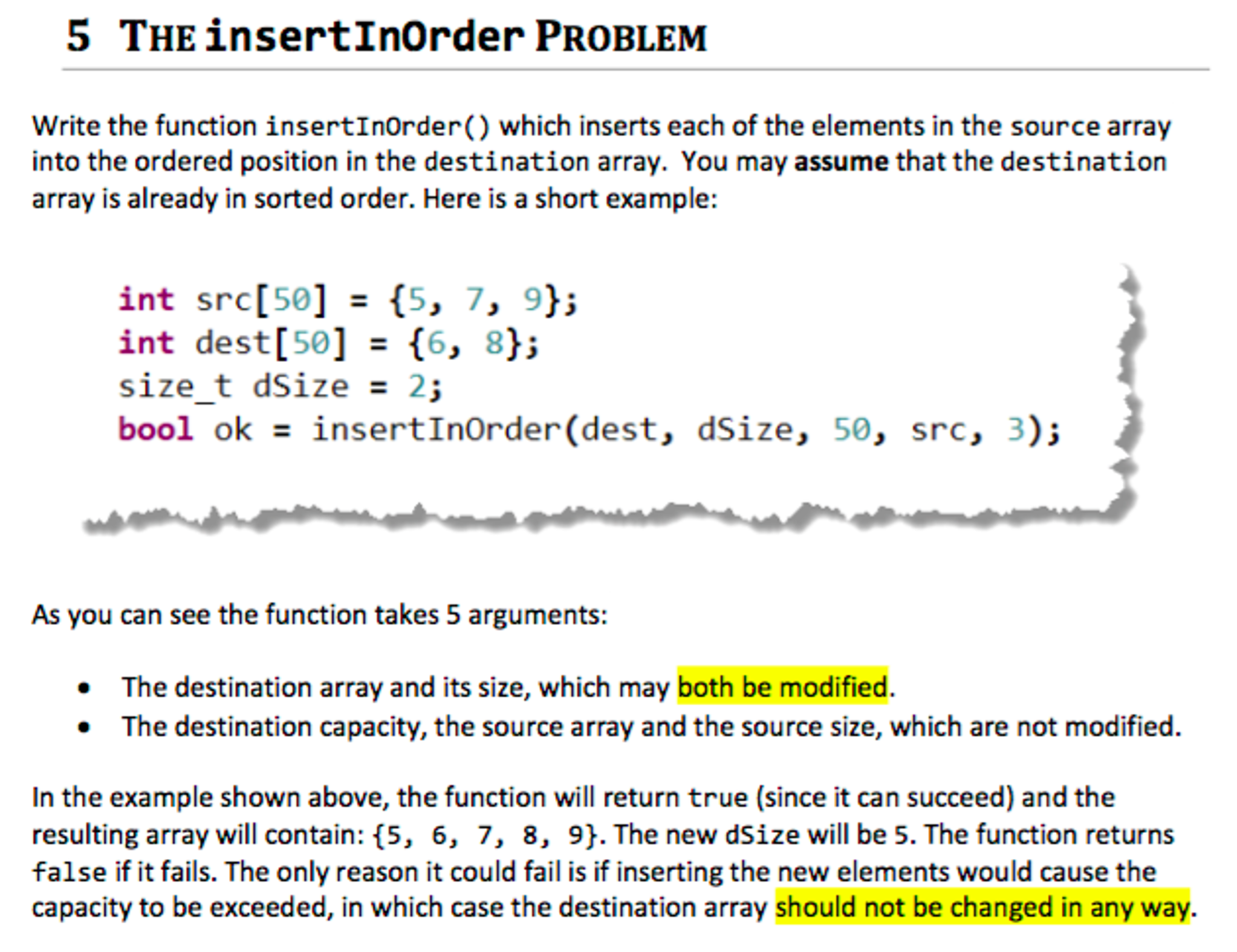 Solved We are learning arrays in my C++ class and im having | Chegg.com