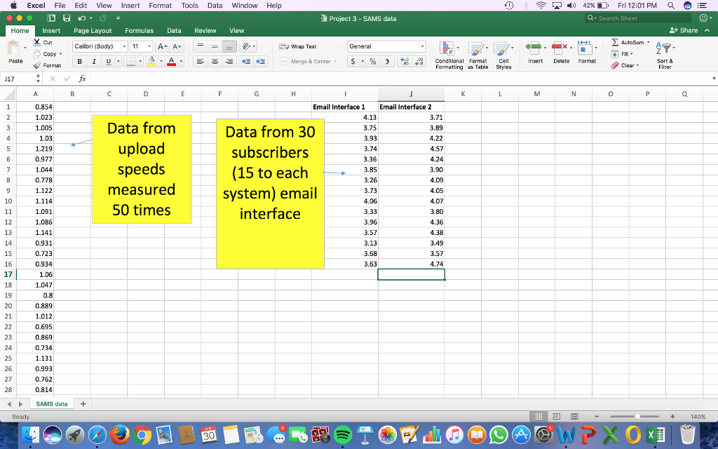 Solved Excel File Edit View Insert Format Tools Data Window