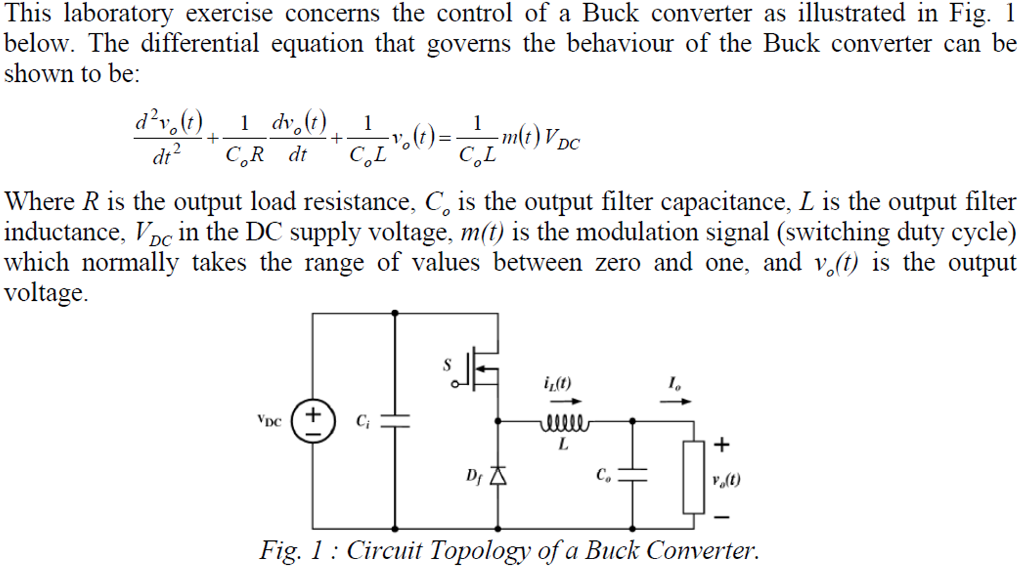 Solved This laboratory exercise concerns the control of a | Chegg.com