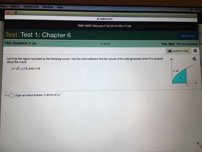 Solved Let R be the region bounded by the following curves. | Chegg.com