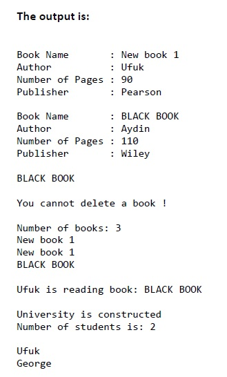 Solved g language class and we are using eclipse when we are | Chegg.com