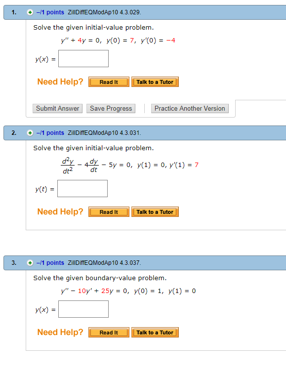 Solved Having a problem figuring out how to do these 3 | Chegg.com
