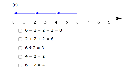 Solved For each number line problem below, identify the | Chegg.com