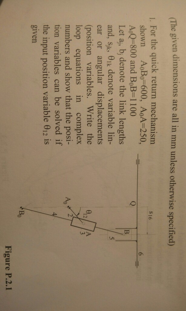 Solved (The given dimensions are all in mm unless otherwise | Chegg.com