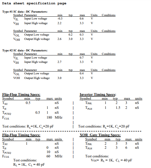 9) Two ICs are connected so that outputs from IC #1 | Chegg.com