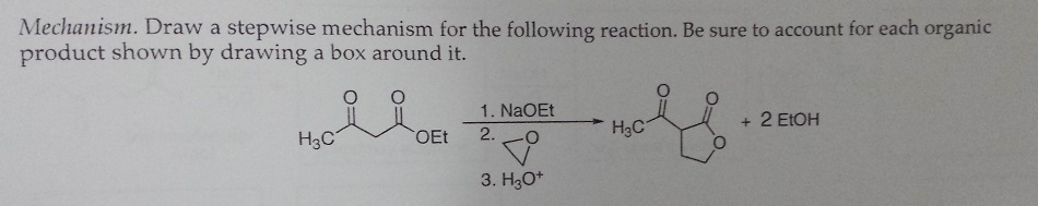 Solved Mechanism. Draw a stepwise mechanism for the | Chegg.com