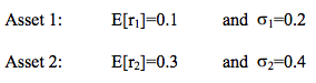 Solved Consider the expected return and standard deviation | Chegg.com