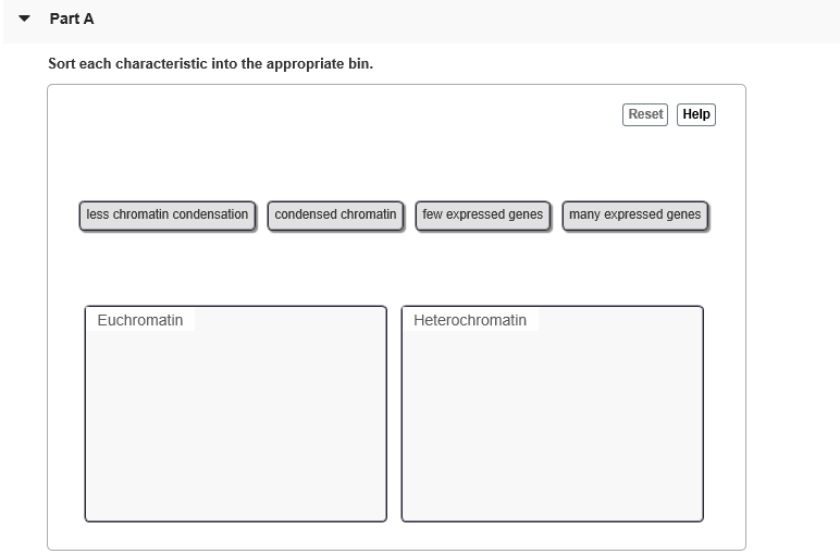 Solved Part A Sort each characteristic into the appropriate | Chegg.com Solved Part A Sort each characteristic into the appropriate | Chegg.com