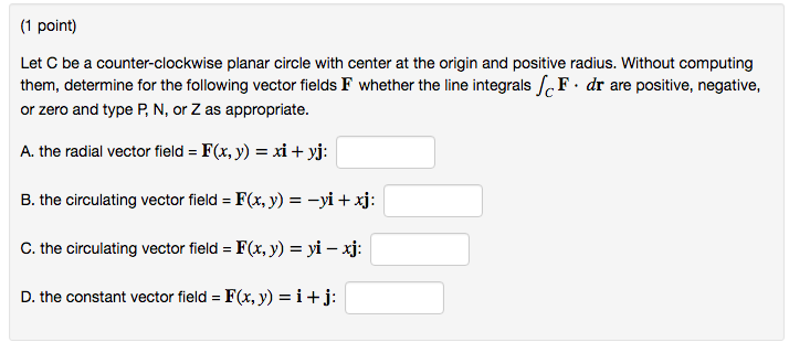 Solved Let C be a counter-clockwise planar circle with | Chegg.com