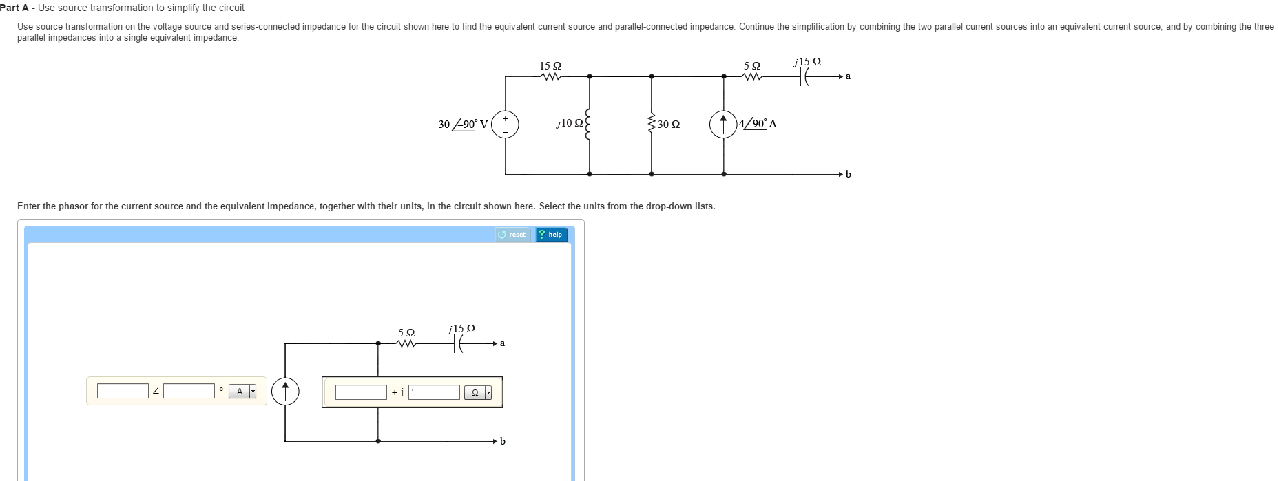 Use Source Transformation To Simplify The Circuit