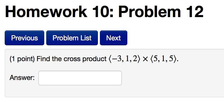 Solved Homework 10: Problem 12 PreviouS Problem List Next (1 | Chegg.com