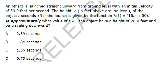 Solved An object is launched straight upward from ground | Chegg.com