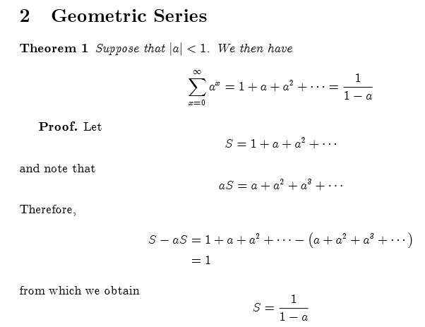 Solved This is geometric series concept and I don't | Chegg.com
