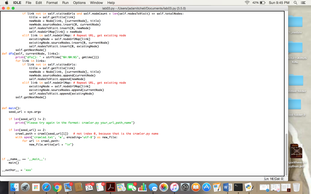 i need help implementing the dfs and bfs function | Chegg.com
