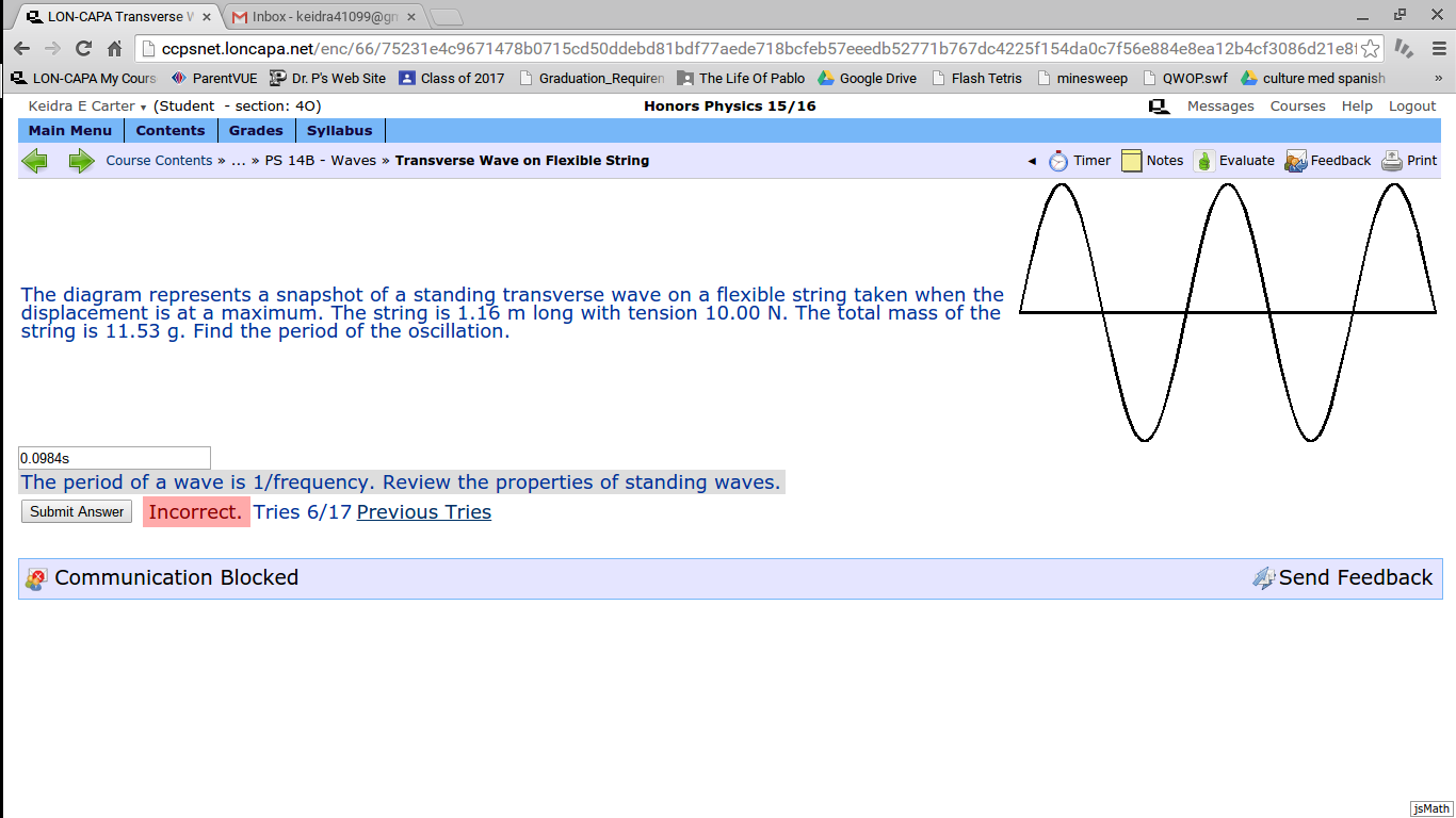 Solved The diagram represents a snapshot of a standing | Chegg.com