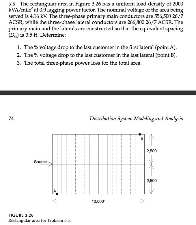 Solved The rectangular area in Figure 3.26 has a uniform | Chegg.com