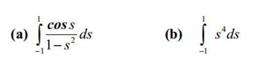 Solved Using Gaussian quadrature with two and three Gauss | Chegg.com