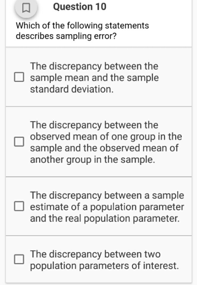 Solved ロ Question 10 Which of the following statements | Chegg.com