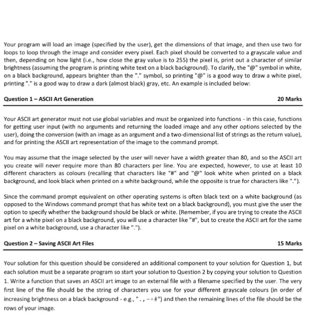 Solved Question two please. | Chegg.com