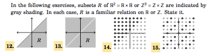 Solved In the following exercises, subsets R of R^2 = R | Chegg.com