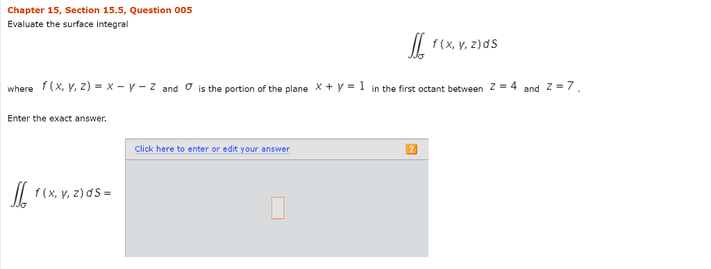 Solved Evaluate the surface integral double integral _ sigma | Chegg.com