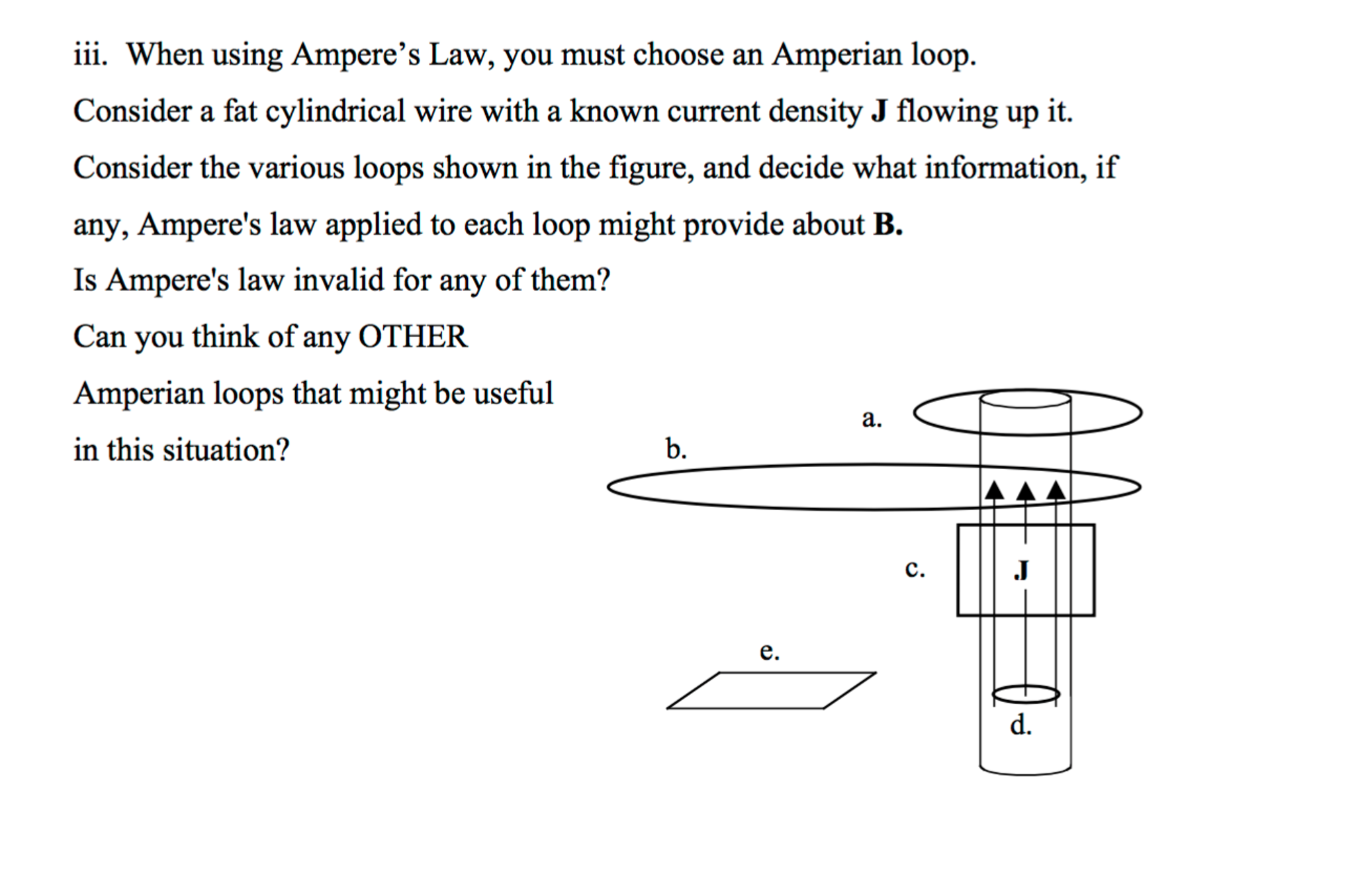 Solved When using Ampere's Law, you must choose an Amperian | Chegg.com