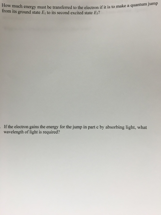 Solved An Electron Is Confined To A One Dimensional