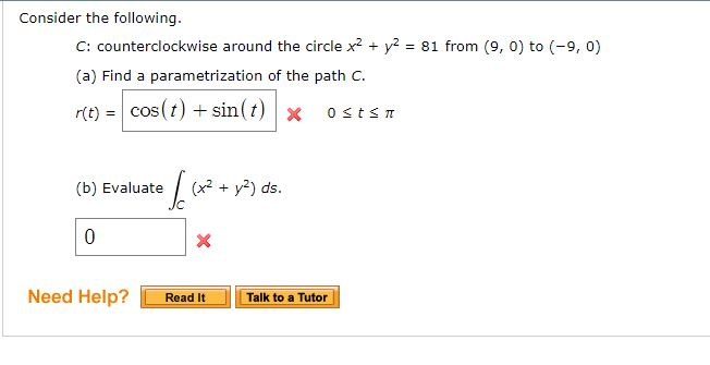 Solved Consider the following C: counterclockwise around the | Chegg.com