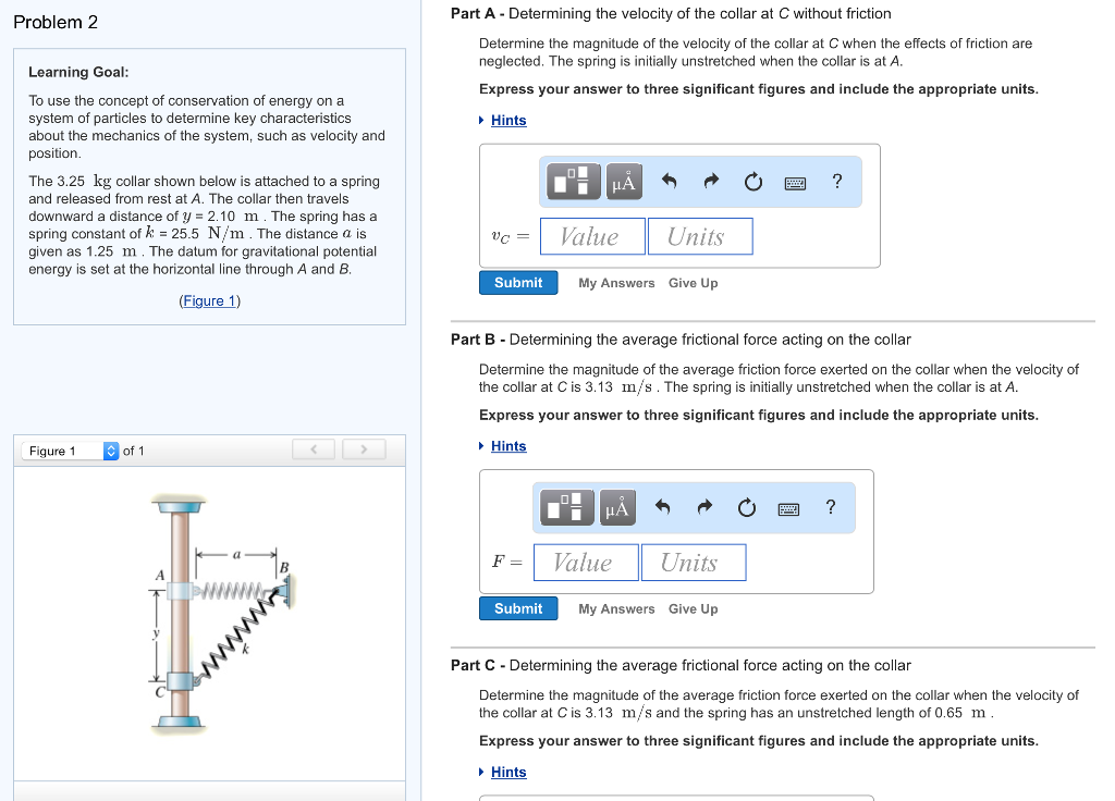 Solved To use the concept of conservation of energy on a | Chegg.com