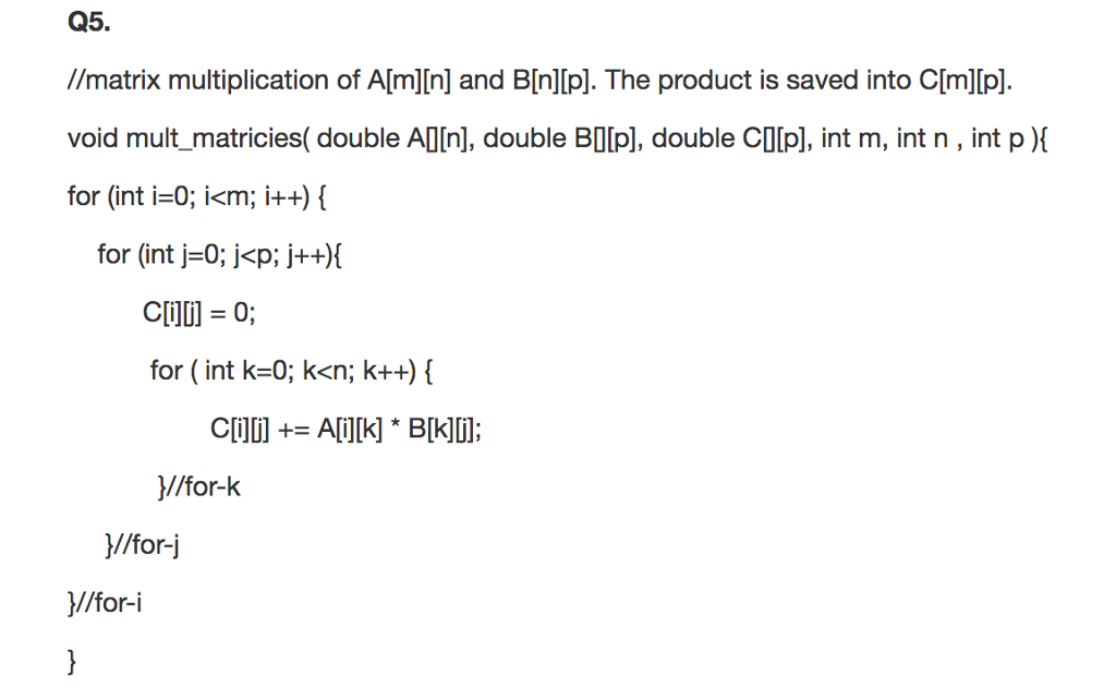 Solved for (int i-0; i=i; j--) G6 33 | Chegg.com