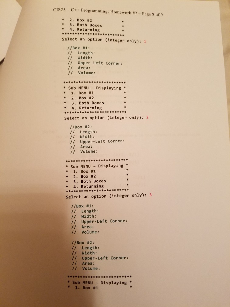 CIS25-C++ Programming; Homework #7 _ Page 1 of 9 | Chegg.com