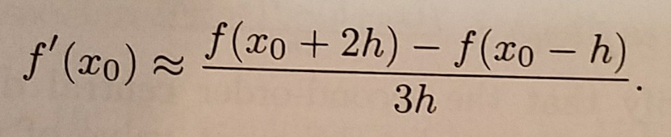 Solved #4 a) Derive the following difference approxiamtion | Chegg.com