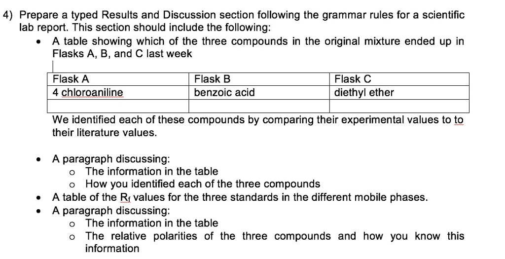 Solved For my lab, i have to create a Results and a | Chegg.com