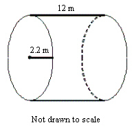 Solved find the volume of the cylinder in terms of pi | Chegg.com