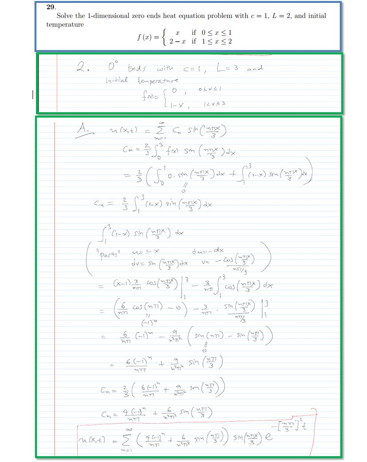Solved Hi can someone please solve question 29 (in the blue | Chegg.com