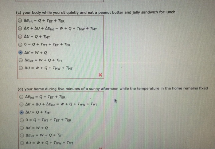 Solved For each of the following systems and time Intervals, | Chegg.com