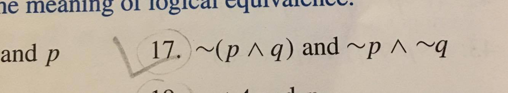 Solved Determine whether statement forms are logically | Chegg.com
