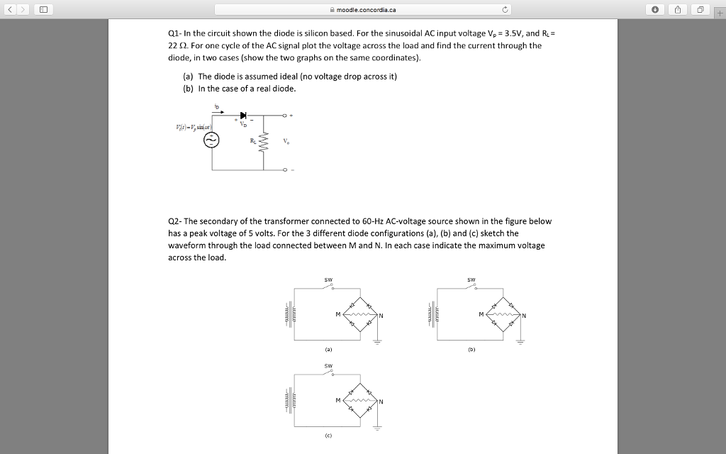 Solved moodle.concordia.ca https://mo dle concordia ca | Chegg.com