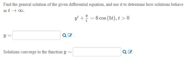 Solved Find the general solution of the given differential | Chegg.com