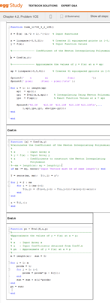 Convert this MATLAB code to Java code and run the | Chegg.com