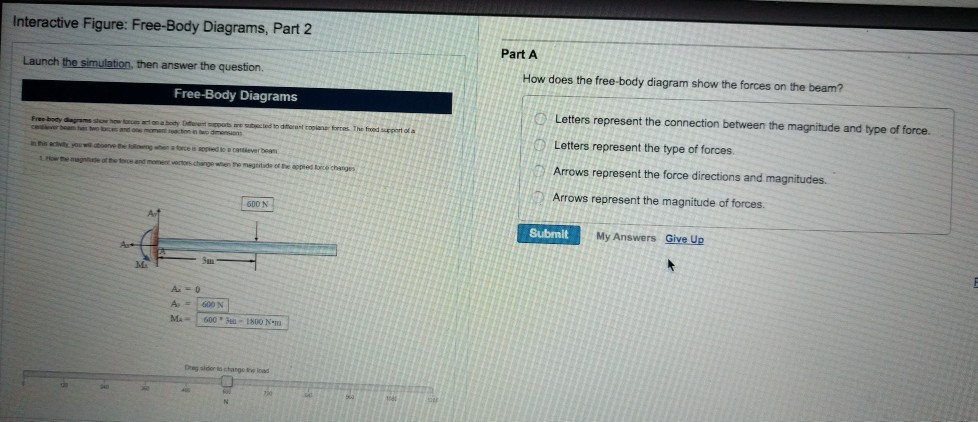 Solved Interactive Figure: Free-Body Diagrams, Part 2 Part A | Chegg.com