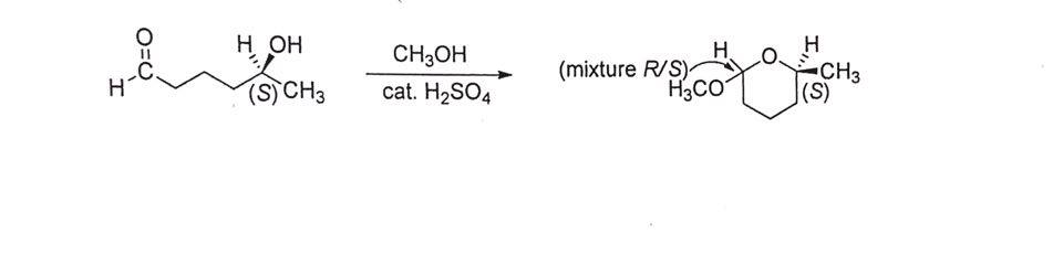 Solved H OH CH3OH H.c﹀へるCH3 (mixture RH3co (mixture R/S)CH3 | Chegg.com