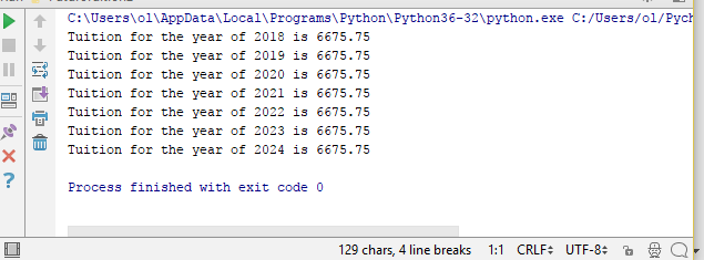 Solved I have been working on this python program for a hour | Chegg.com