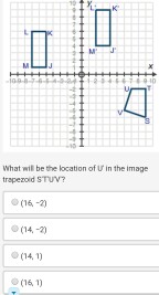 Solved Rectangle J'K'L'M' shown on the grid is the image of | Chegg.com