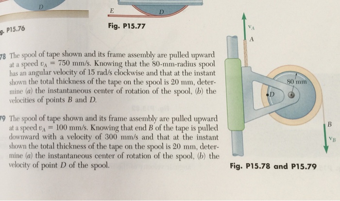 Solved The spool of tape shown and its frame assembly are | Chegg.com