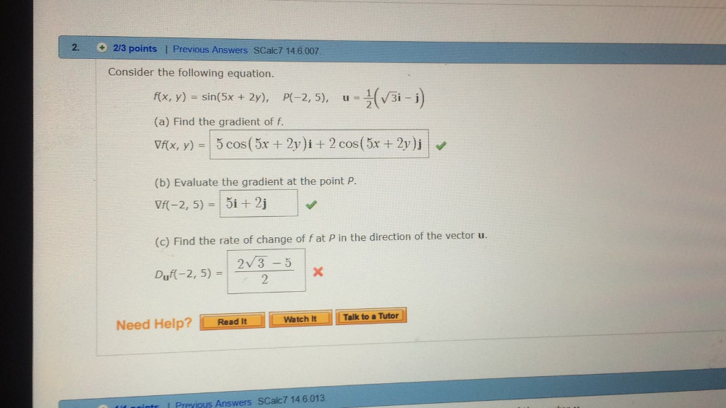 Solved Consider the following equation. f(x, y) = sin(5x + | Chegg.com