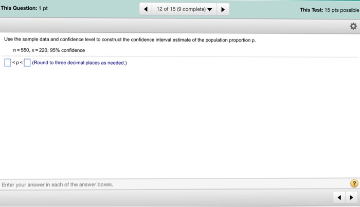 Solved Use the sample data and confidence level to construct | Chegg.com