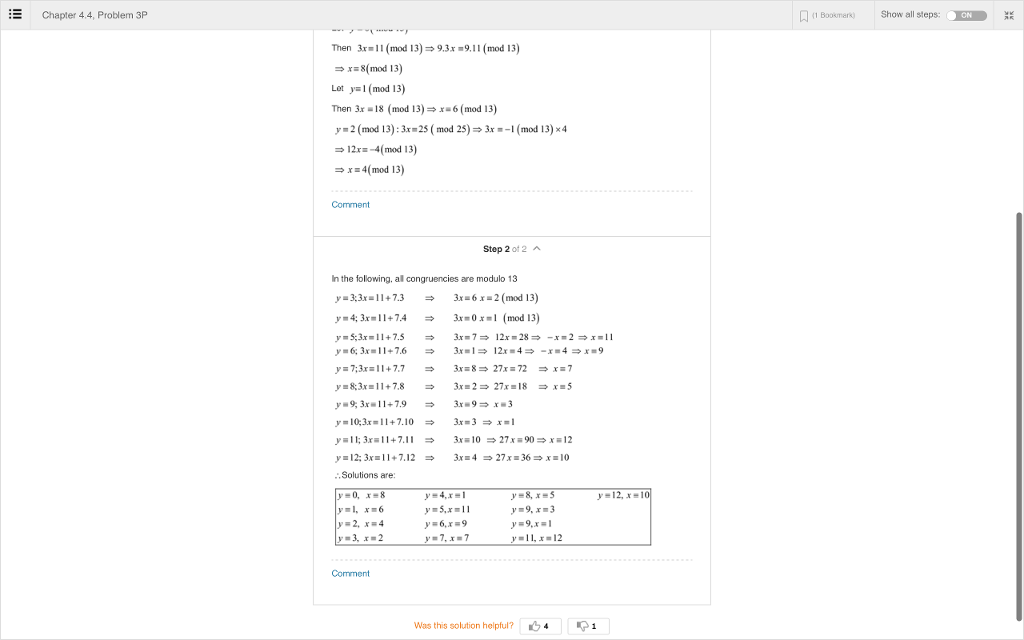 Solved Chapter 4.4, Problem 3P BookmarkShow all steps: Find | Chegg.com