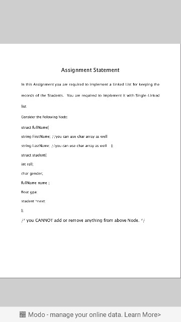 Solved Assignment Statement In thiş Assignment yau ane | Chegg.com