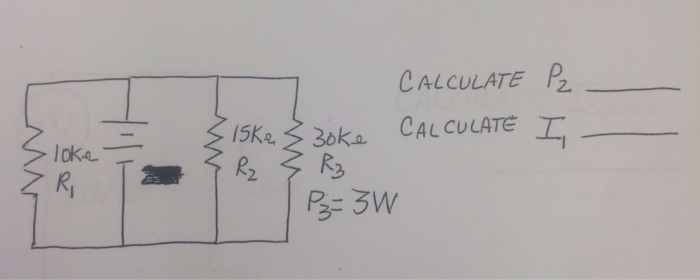 Solved CALCULATE P2 _________ CALCULATE I1 __________ | Chegg.com